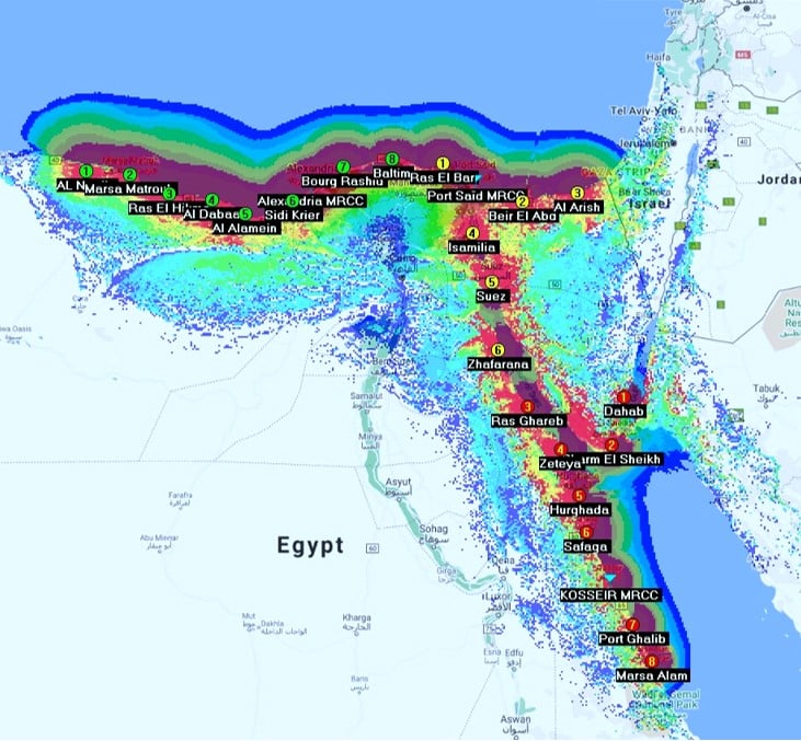 Telecom Egypt GMDSS - Nautel Nav