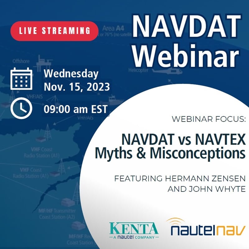 Register for "NAVDAT vs NAVTEX: Myths & Misconceptions” Webinar ...